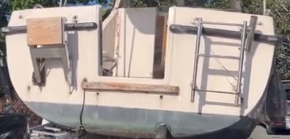 Deltacraft Islander - Steve Talks about a Transom Gate